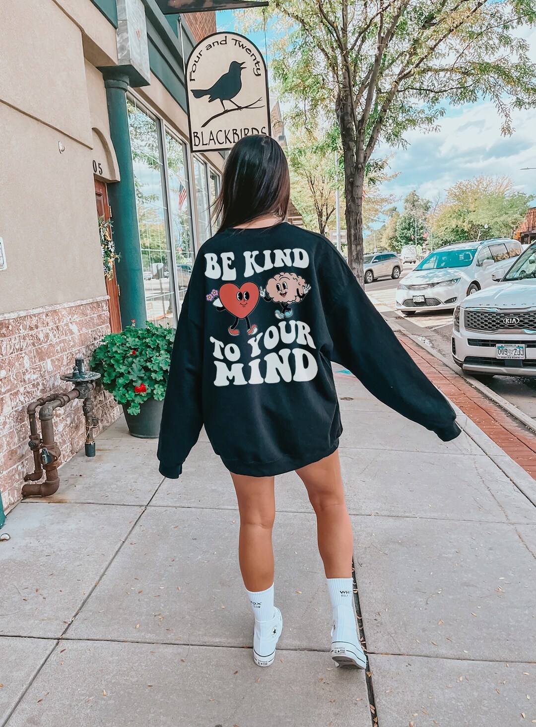 Be Kind to Your Mind Mental Health Sweatshirt Self Care Sweatshirt ...