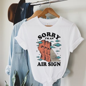 Air Sign Shirt, Zodiac Sign Shirt, Astrology Tee, Gemini Shirt, Libra ...