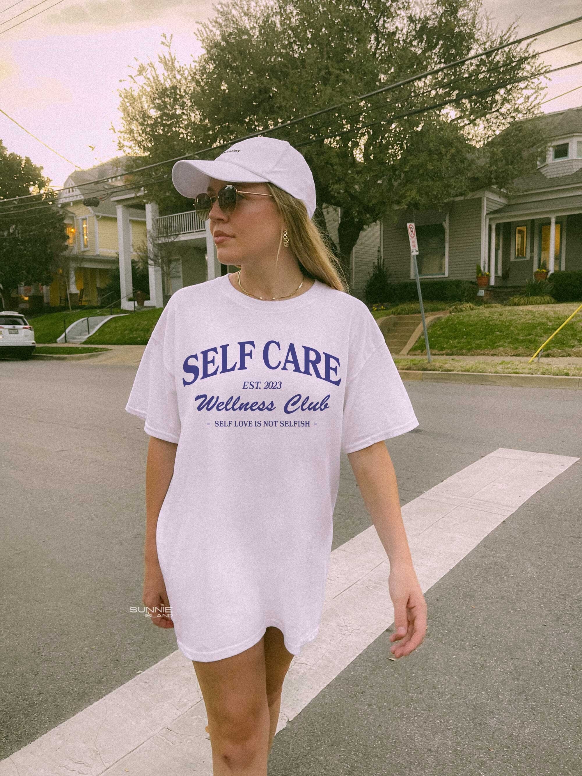 Self Care Wellness Club Shirt Self Care Shirt Mental Health Shirt Love ...