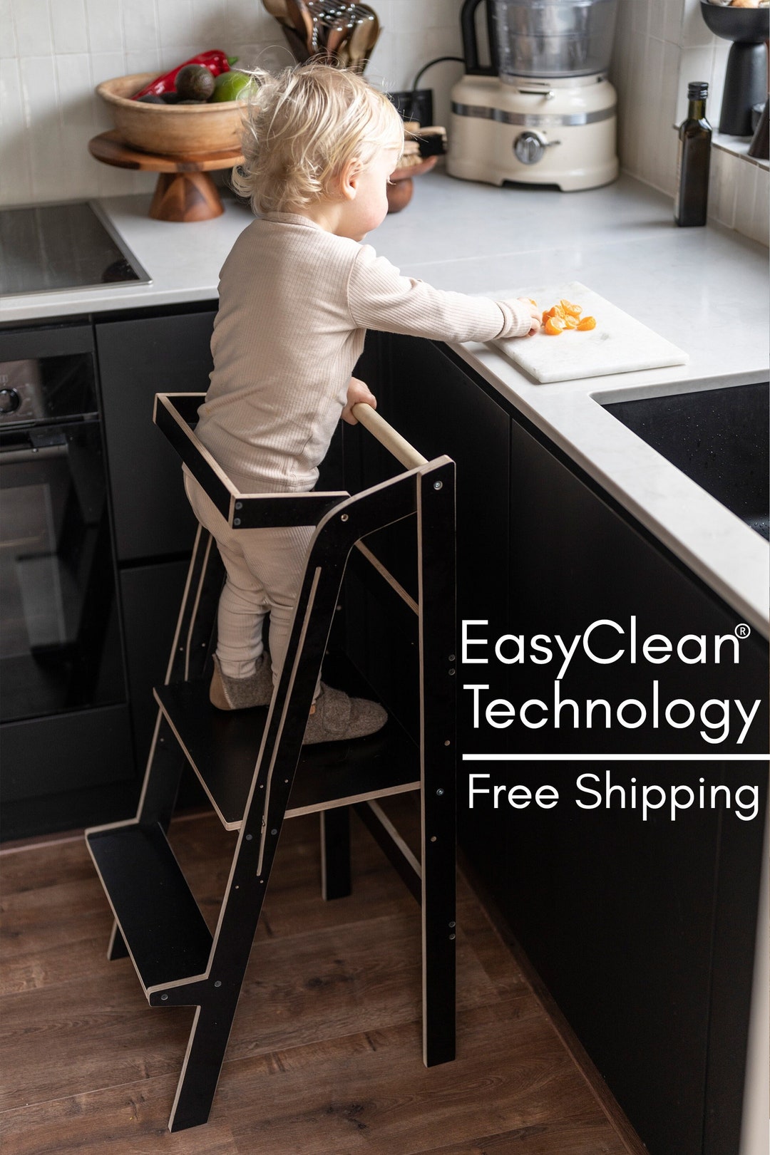 FOLDING Adjustable Height Helper Tower Fast Fedex Shipping Foldable ...