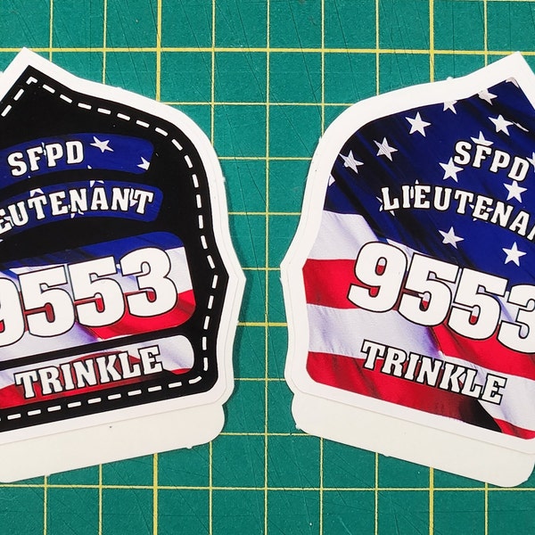 Fire Helmet Stickers - Etsy