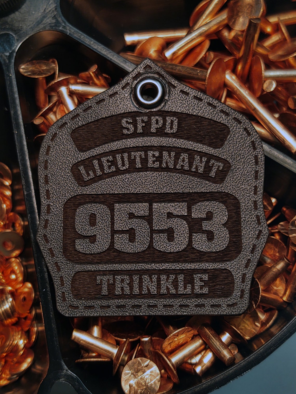Personalized Helmet Shield Real Leather Key Chain - Etsy