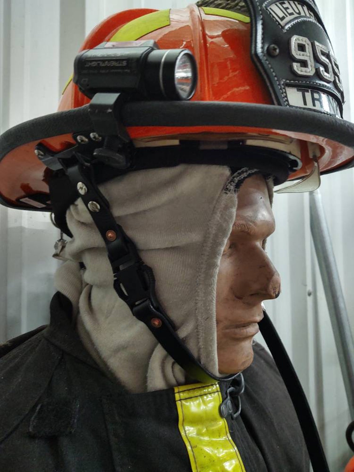 Firefighters Leather Fire Helmet Chin Strap | Etsy