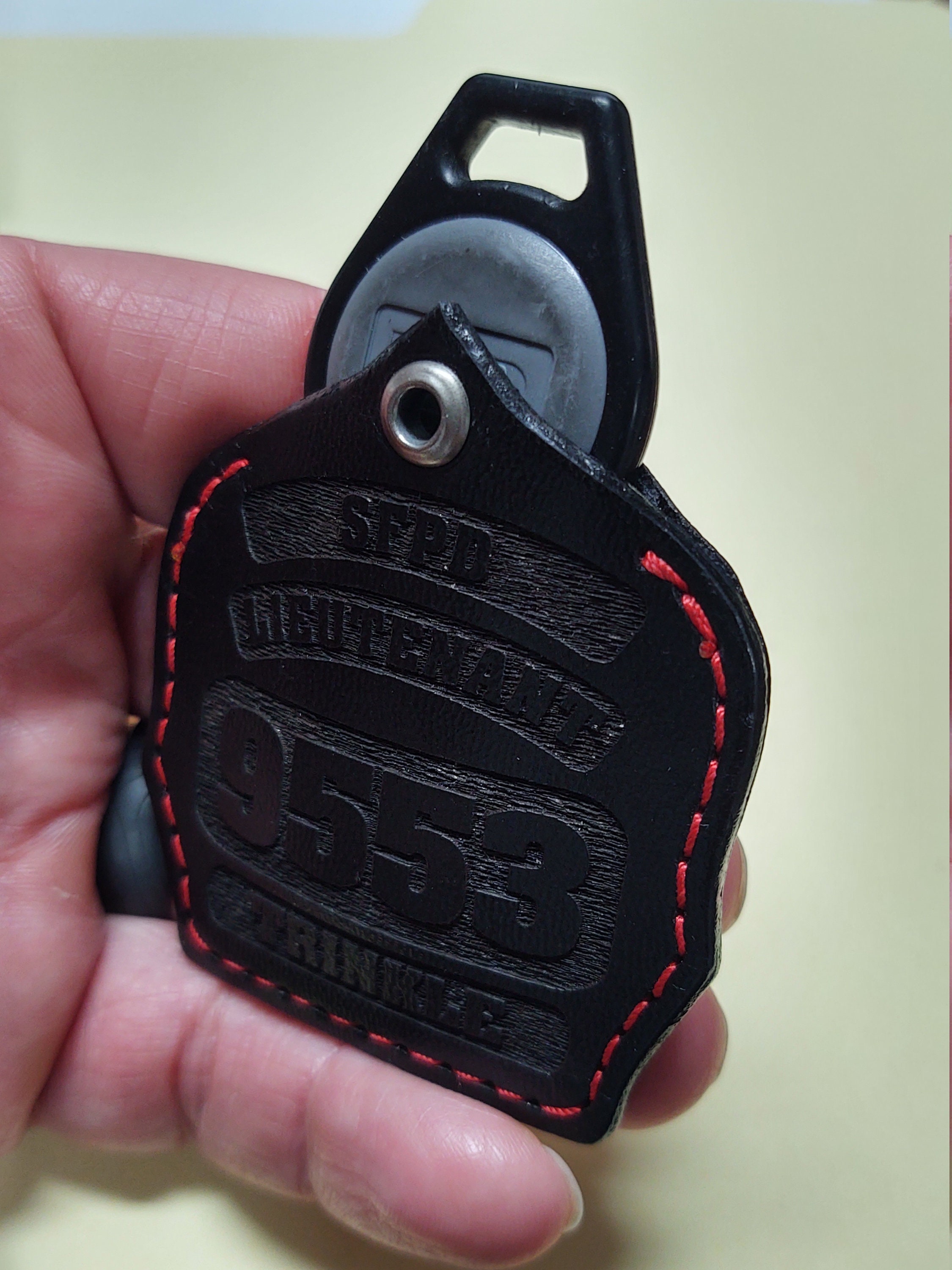 Premium Personalized Helmet Shield Real Leather Key Chain - Etsy