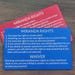 Miranda Rights Metal Card - Etsy