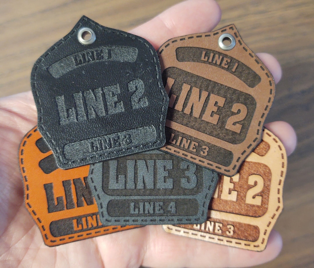 Personalized Helmet Shield Real Leather Key Chain - Etsy
