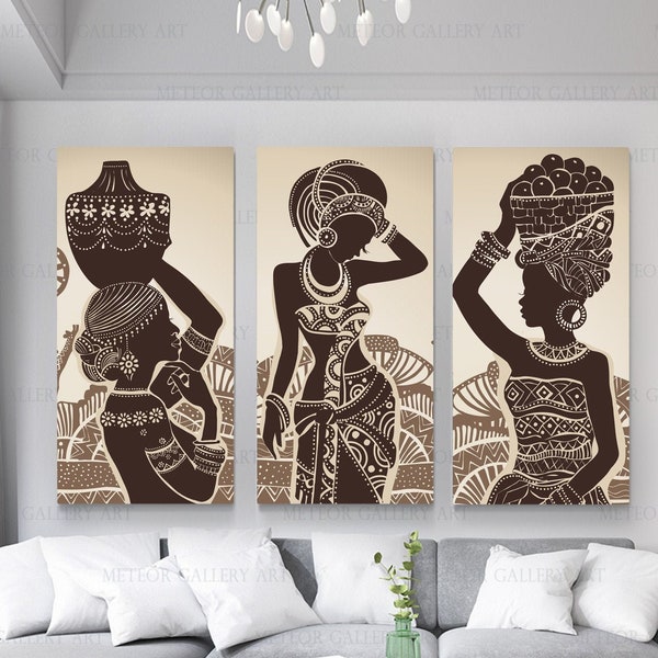 Set Wall African Etsy