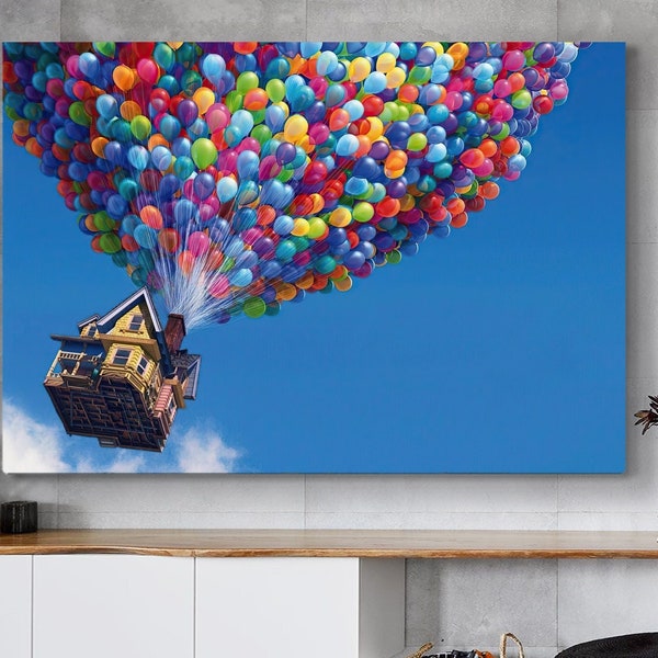 Up Pixar Wall Art - Etsy