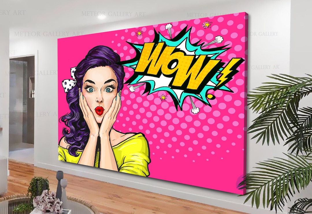 Leinwand Pop Art