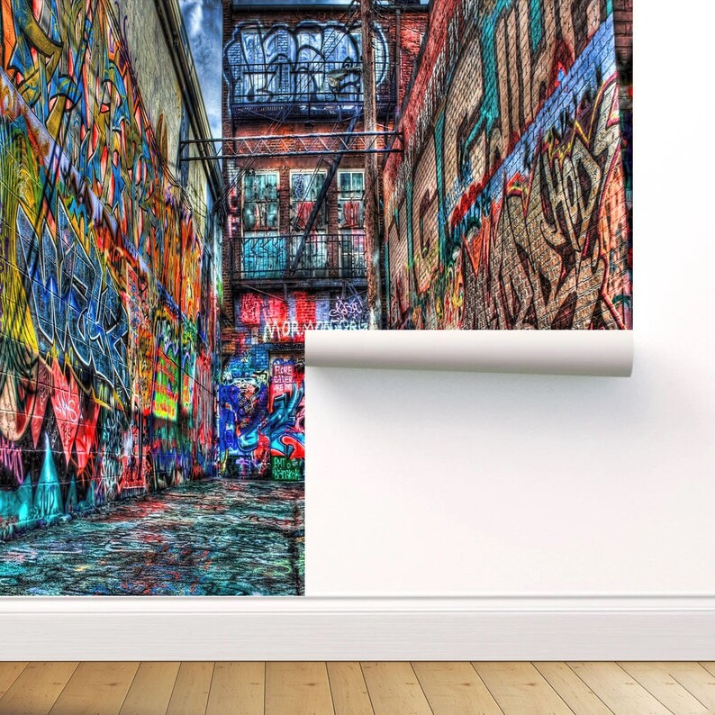 Wallpaper Slab Granite Background Slate Stone Wall Wall | Etsy