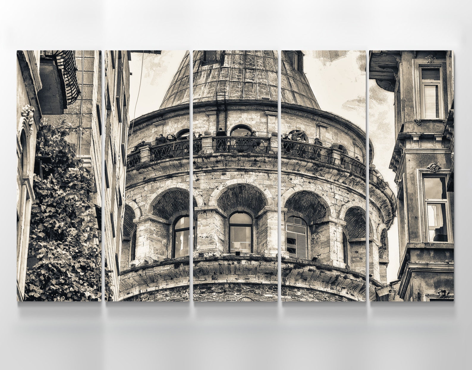 Galata Tower Istanbul Wall Art Turkey Wall Canvas Istanbul | Etsy