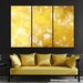 Yellow Abstract Wall Art Canvas Print Yellow Print Abstract - Etsy