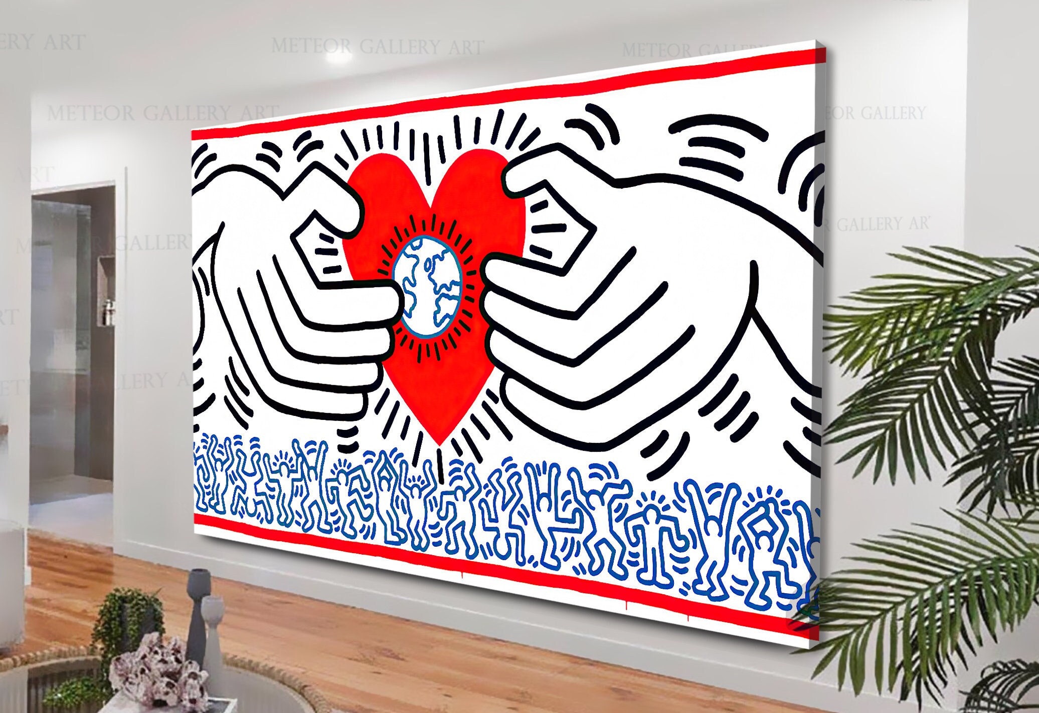 Keith Haring Graffiti Wallpaper