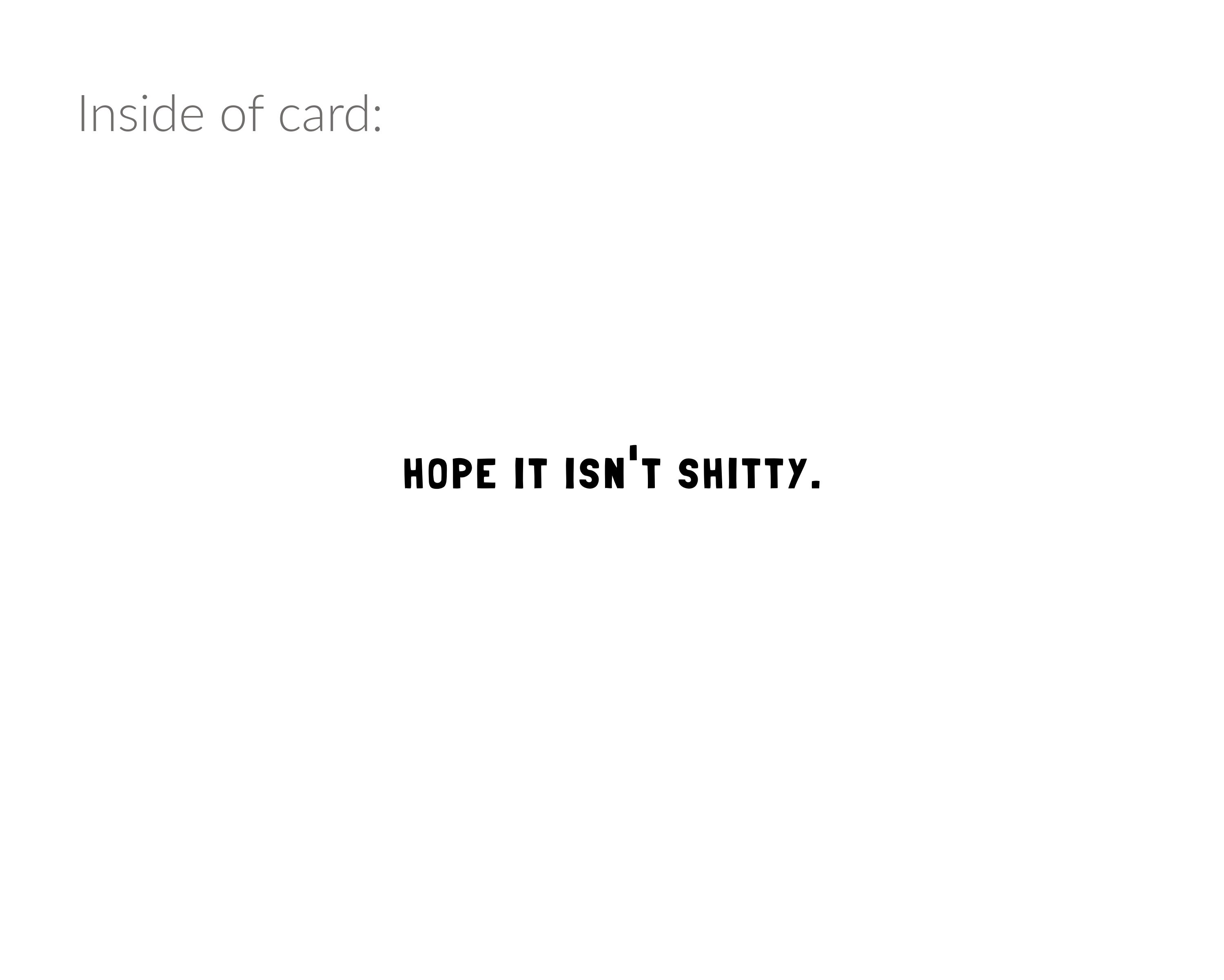 Funny Cynical Skeleton Birthday Card Art, Print, Toilet, Greeting Card ...