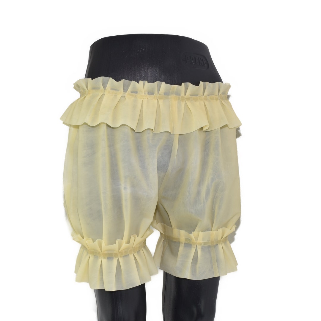 Latex Frill Shorts Transparent Extra Hot M 1977 - Etsy