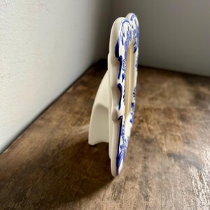Vintage Delft Blue and White Hand Painted Ceramic Pottery Picture Frame ...