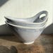 Art Pottery Pair of Lilac Thumb Stoneware | Handmade Decorative Bowls ...