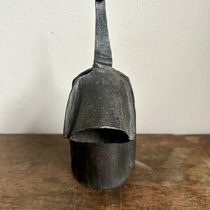 Vintage West African Gankogui Forged Iron Double Percussion Gong From ...