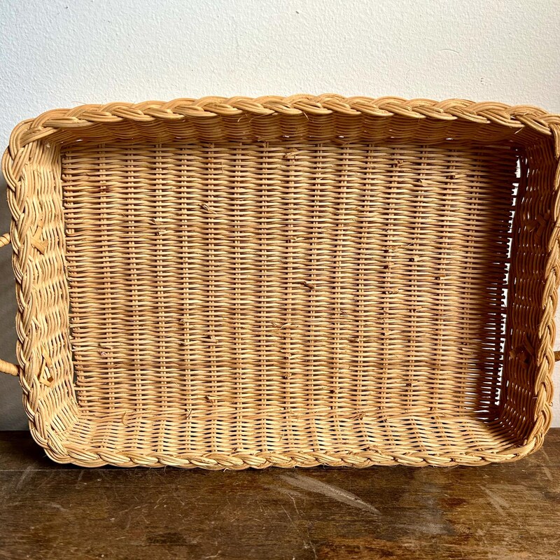 Wicker Tray - Etsy