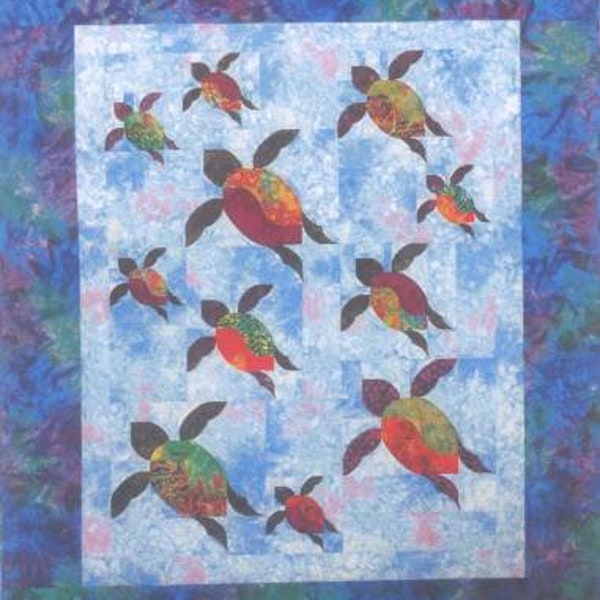 Turtle Quilt Pattern - Etsy