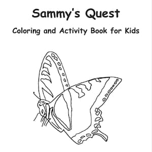 Sammy's Quest Coloring and Activity Book for Kids - Etsy