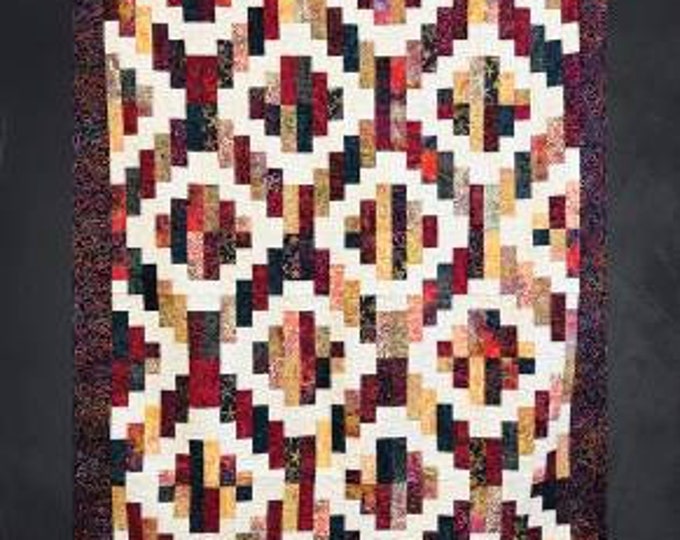Bonfire Jelly Roll Quilt Pattern - 4MD-005 - Etsy