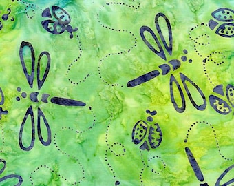 Batik Dragonflies | Etsy