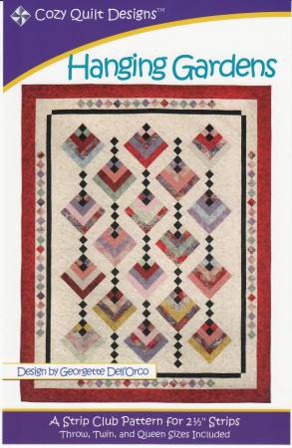 Hanging Gardens Quilt Pattern CQD01011 - Etsy
