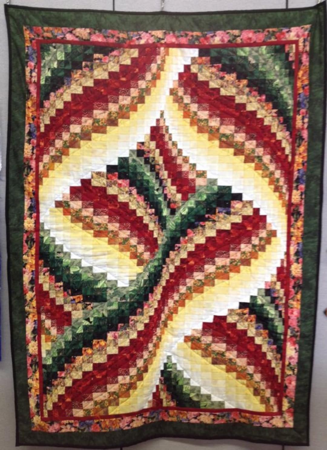 Ribbon Bargello Quilt Pattern - SQP-203 - Digital, Printable Download ...