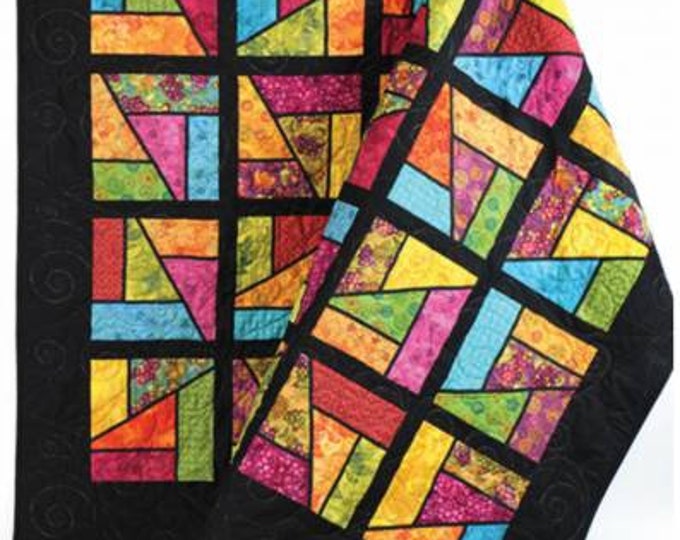 Stained Glass Magic Quilt Pattern - CLPCAM026 - Etsy