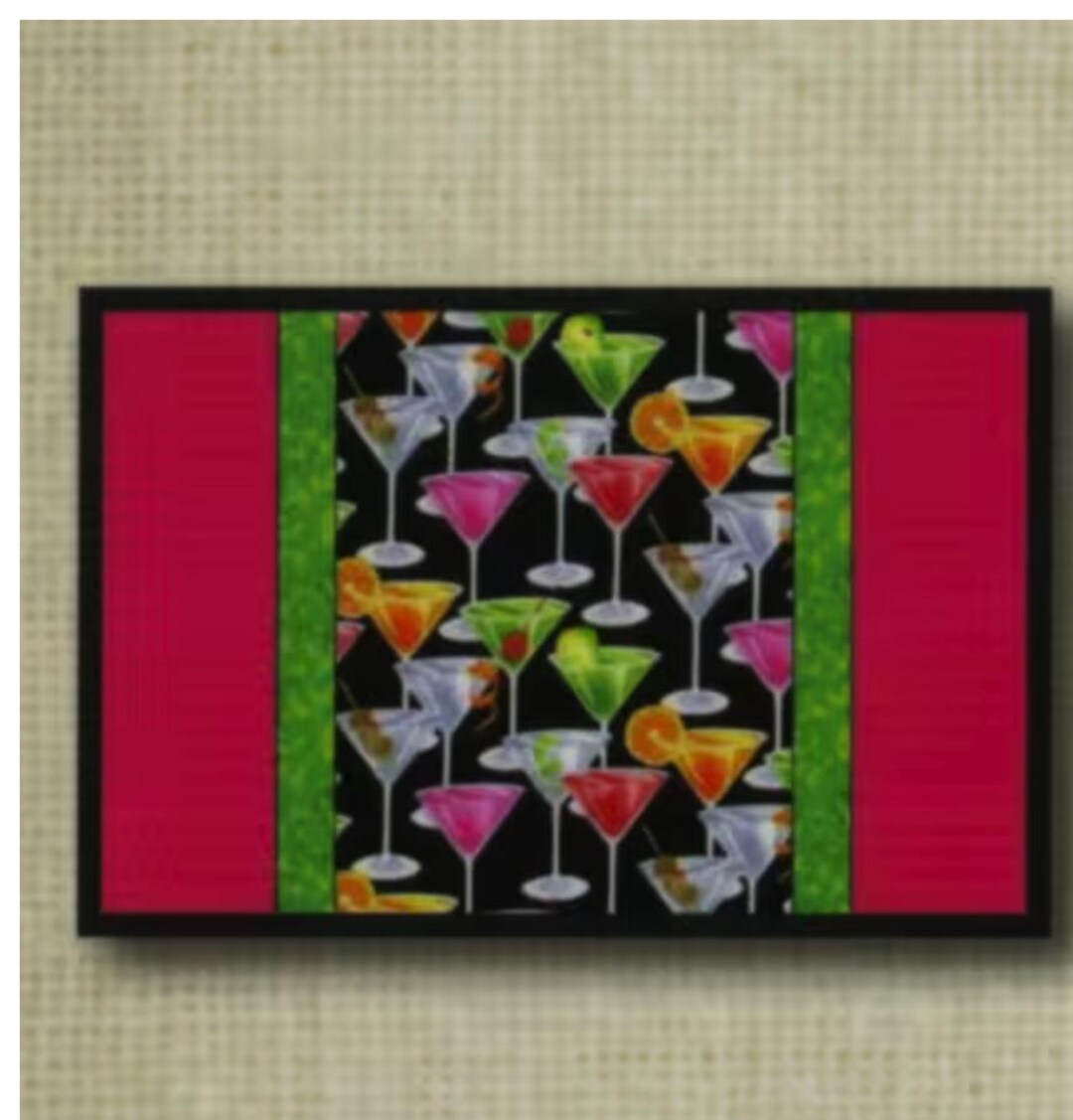 Center Stage Placemat Pattern - Quilt-as-you-go - PMCS - Etsy