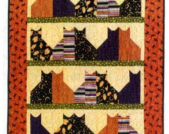 Cat Quilt Pattern - Etsy