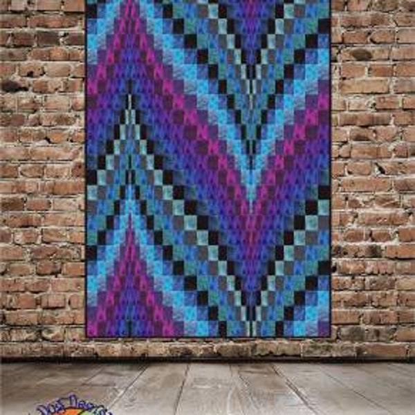 Bargello Quilt Patterns - Etsy