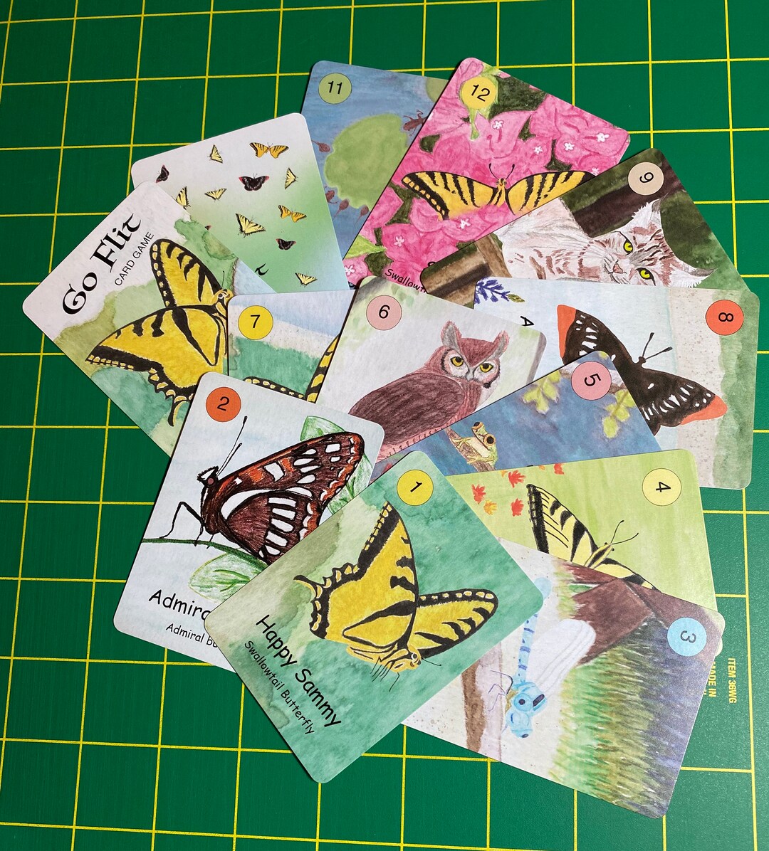 Go Flit - Card Game for Kids - Etsy