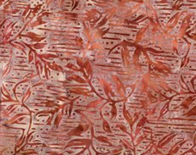 Tangerine Multi-colored Orange, Yellow, and Pink Batik - Island Batik ...