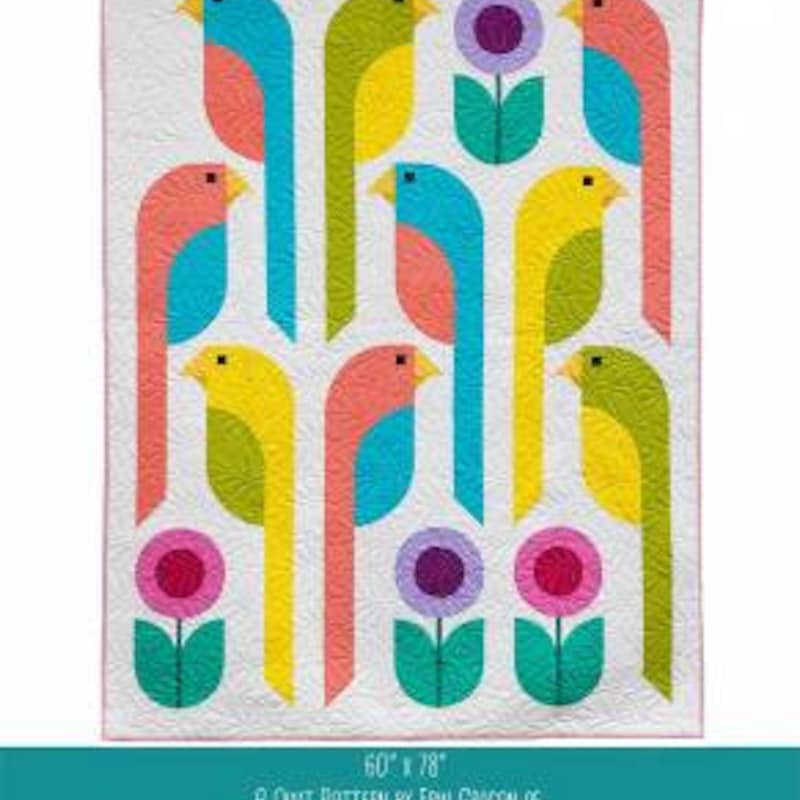 Parrot Quilt Pattern - Etsy