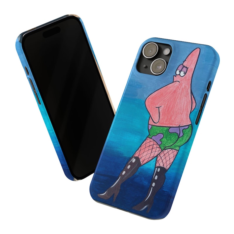 Spongebob Patrick iPhone Case - Etsy