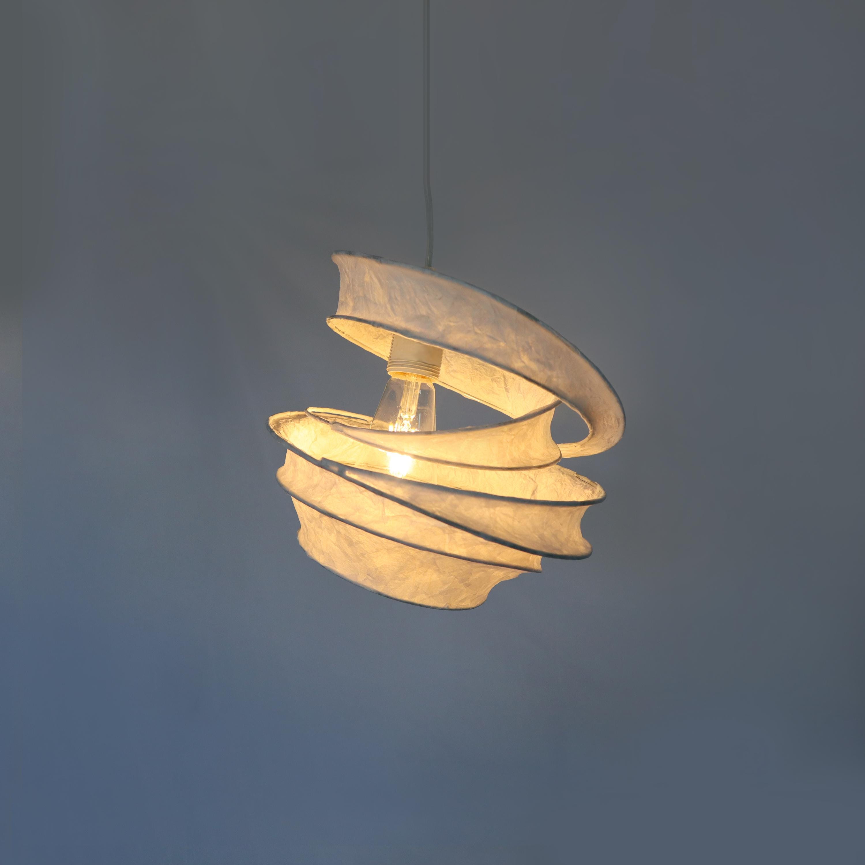 Ethereal Swirl Pendant Lamp | Ceiling Light - Etsy