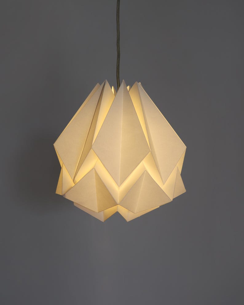 Paper Origami Lamp Shade - Etsy