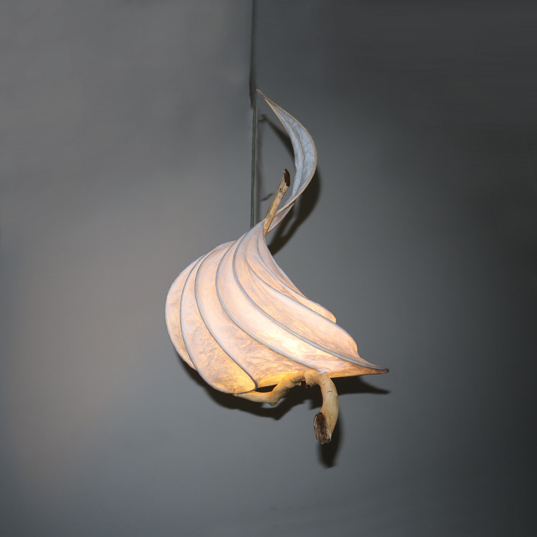 Illuminating Swan Waves Sculpture Light - Etsy