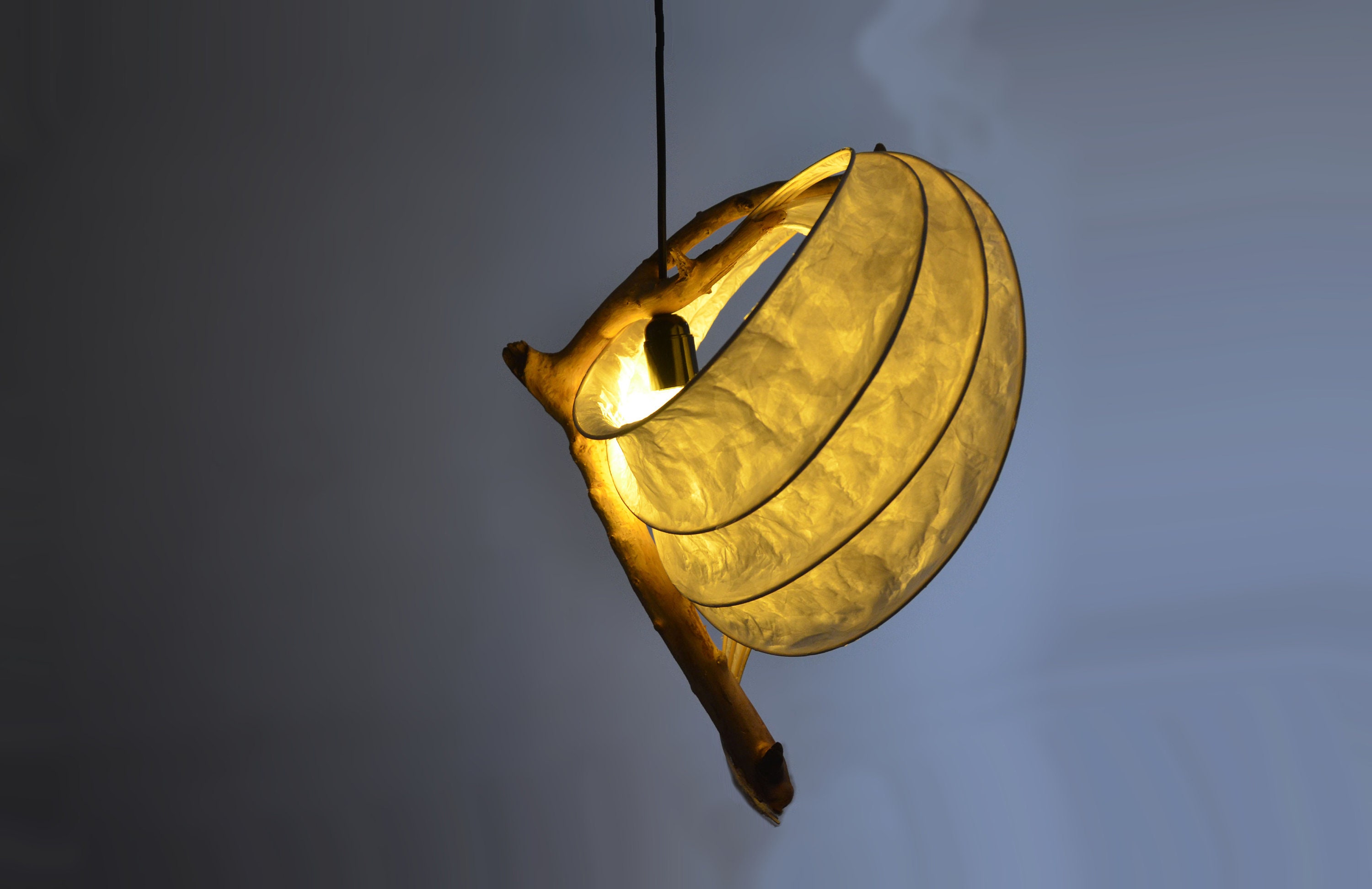 Volance Evis Flying Duck Sculpture Light Driftwood Lamp - Etsy