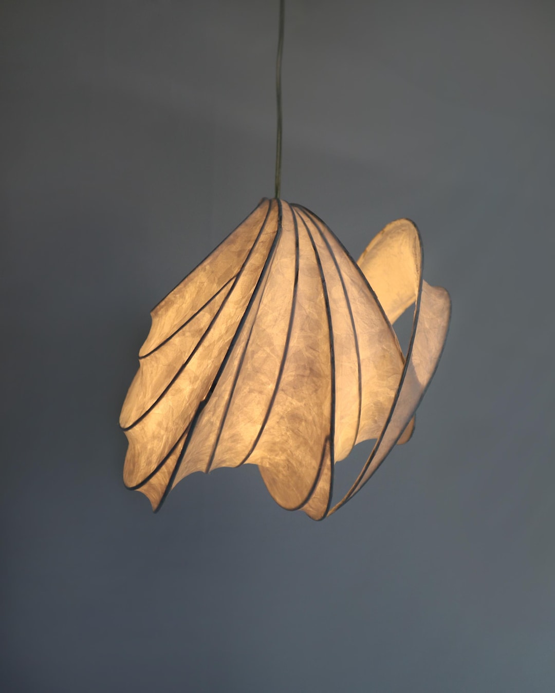 Aureole Paper Lamp | Pendent Light - Etsy