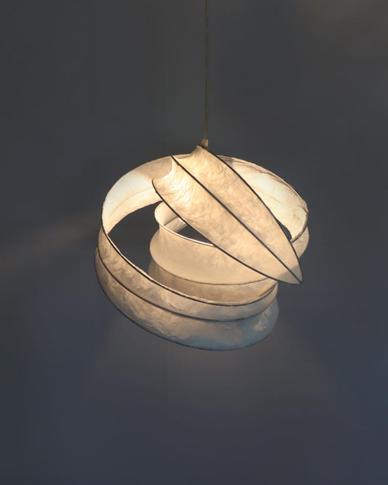 Aurora Infinity Chandelier | Ceiling Light | Handmade Lampshade - Etsy