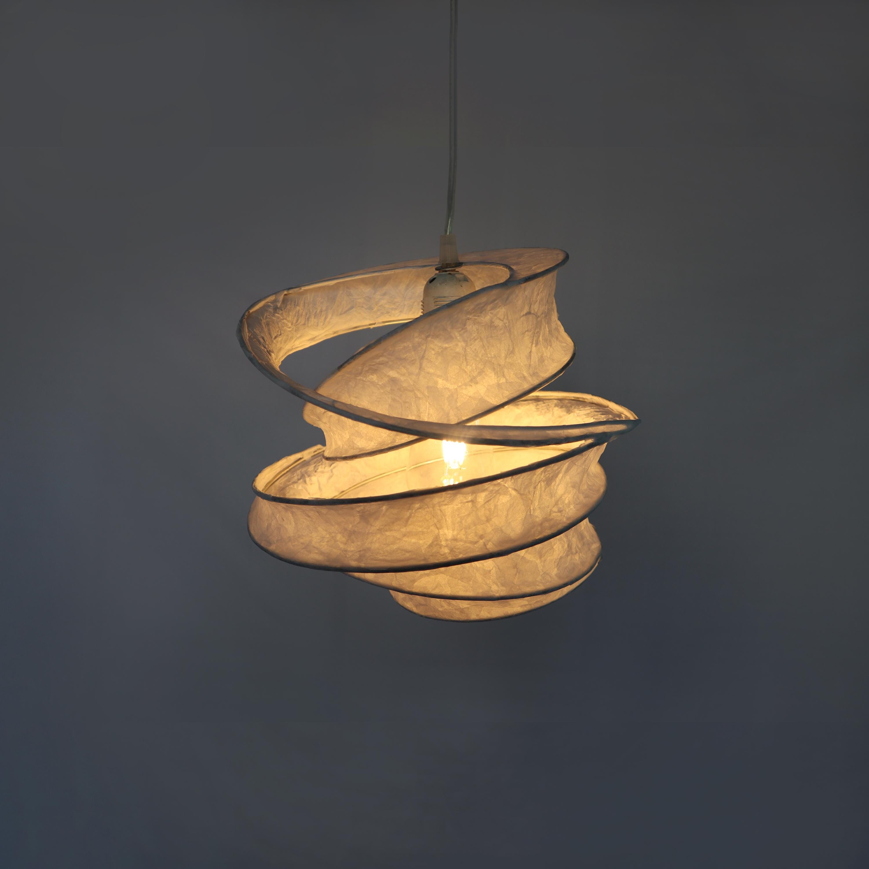 Ethereal Swirl Pendant Lamp | Ceiling Light - Etsy
