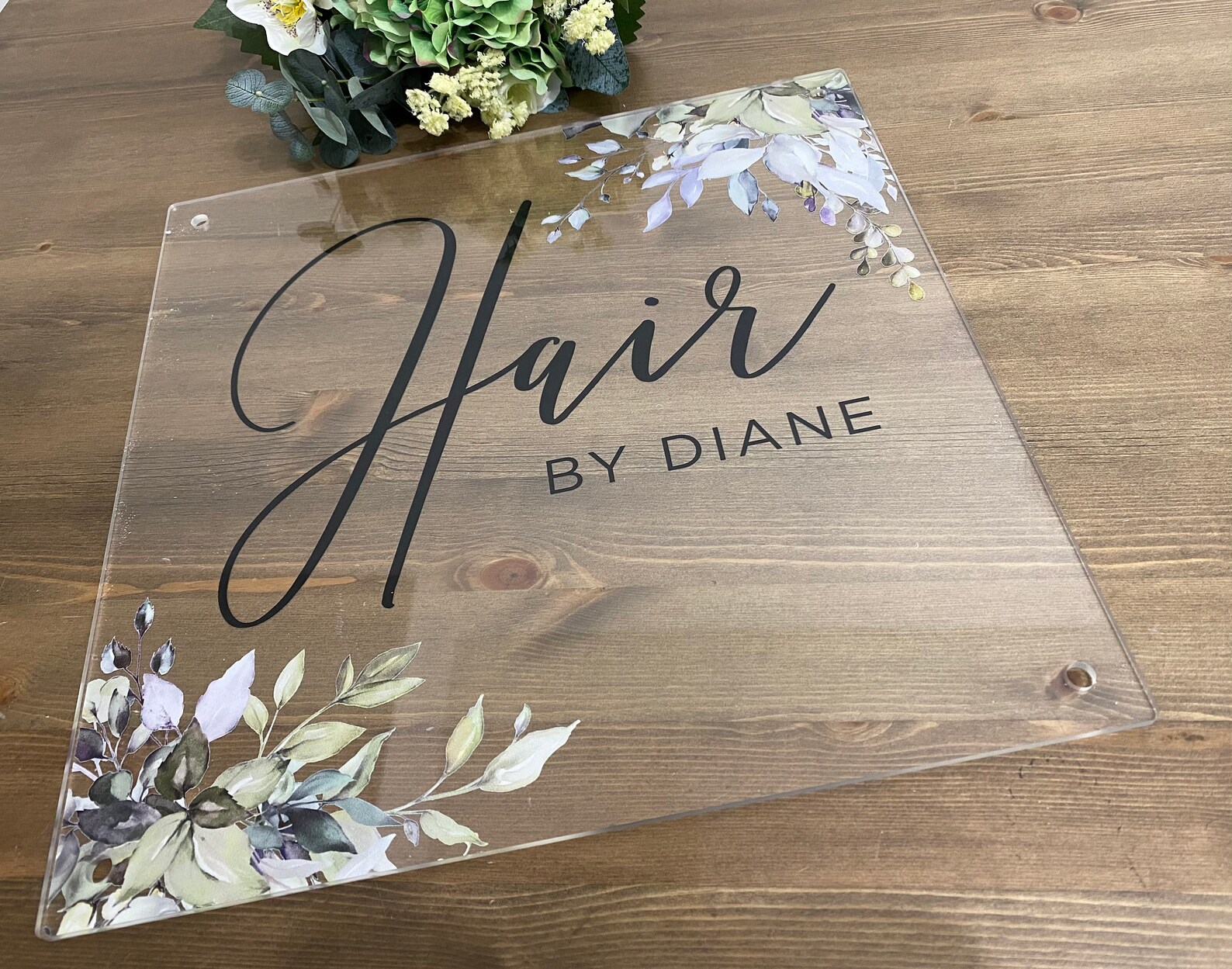 UK PREMIUM Business Welcome Sign Beauty Salon Hair | Etsy UK