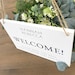 Personalised Logo Treatment in Progress Double Sided Business Door Sign ...
