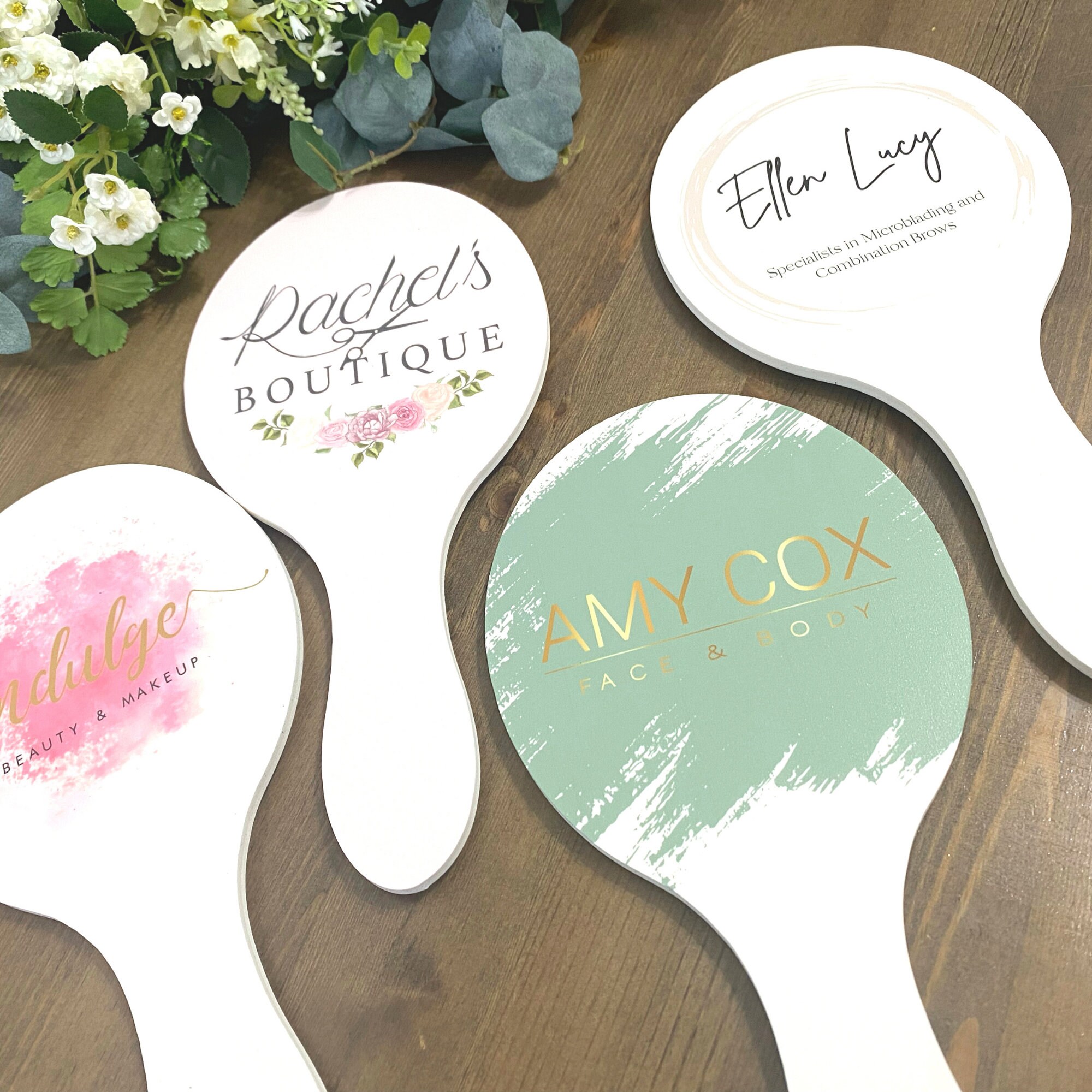 UK Handheld Mirror | Branded Mirror | Logo Mirror | Beauty Mirror ...