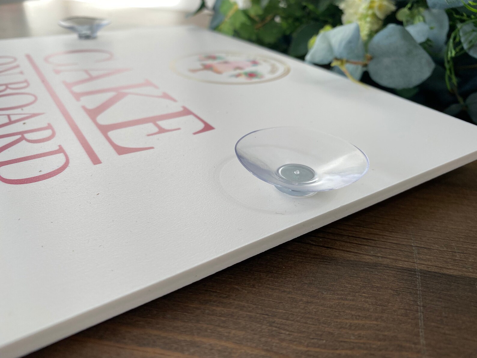 Cake on Board Sign Cake Car Sign Suction Cake Car Board - Etsy UK