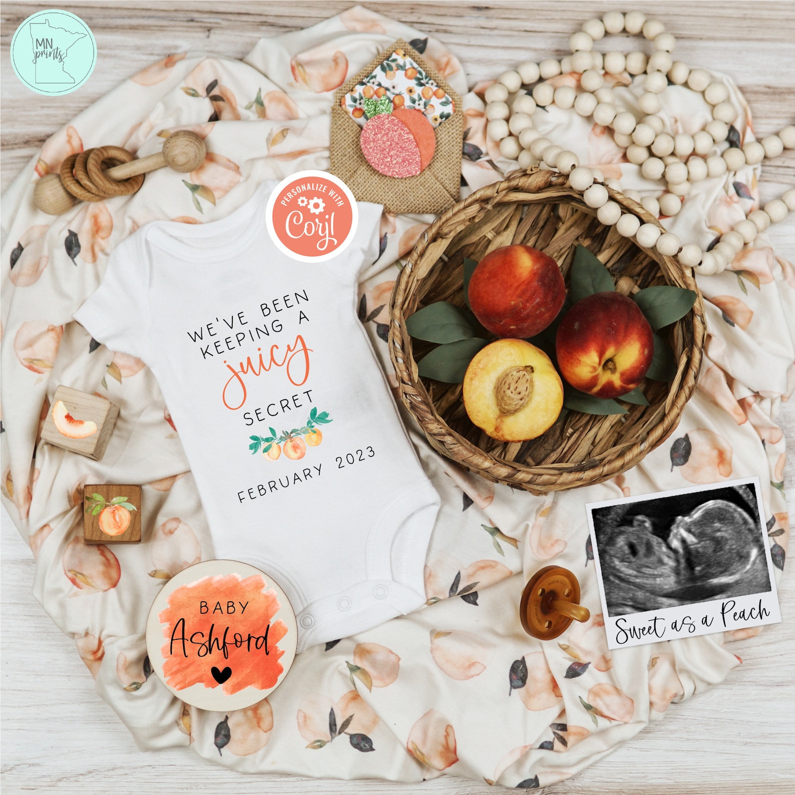 23 Sunshine Filled Summer Pregnancy Announcement Ideas You'll Adore ...