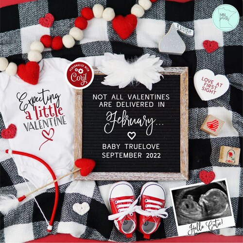 Pregnancy Announcement SPANISH Baby Reveal Social Media - Etsy